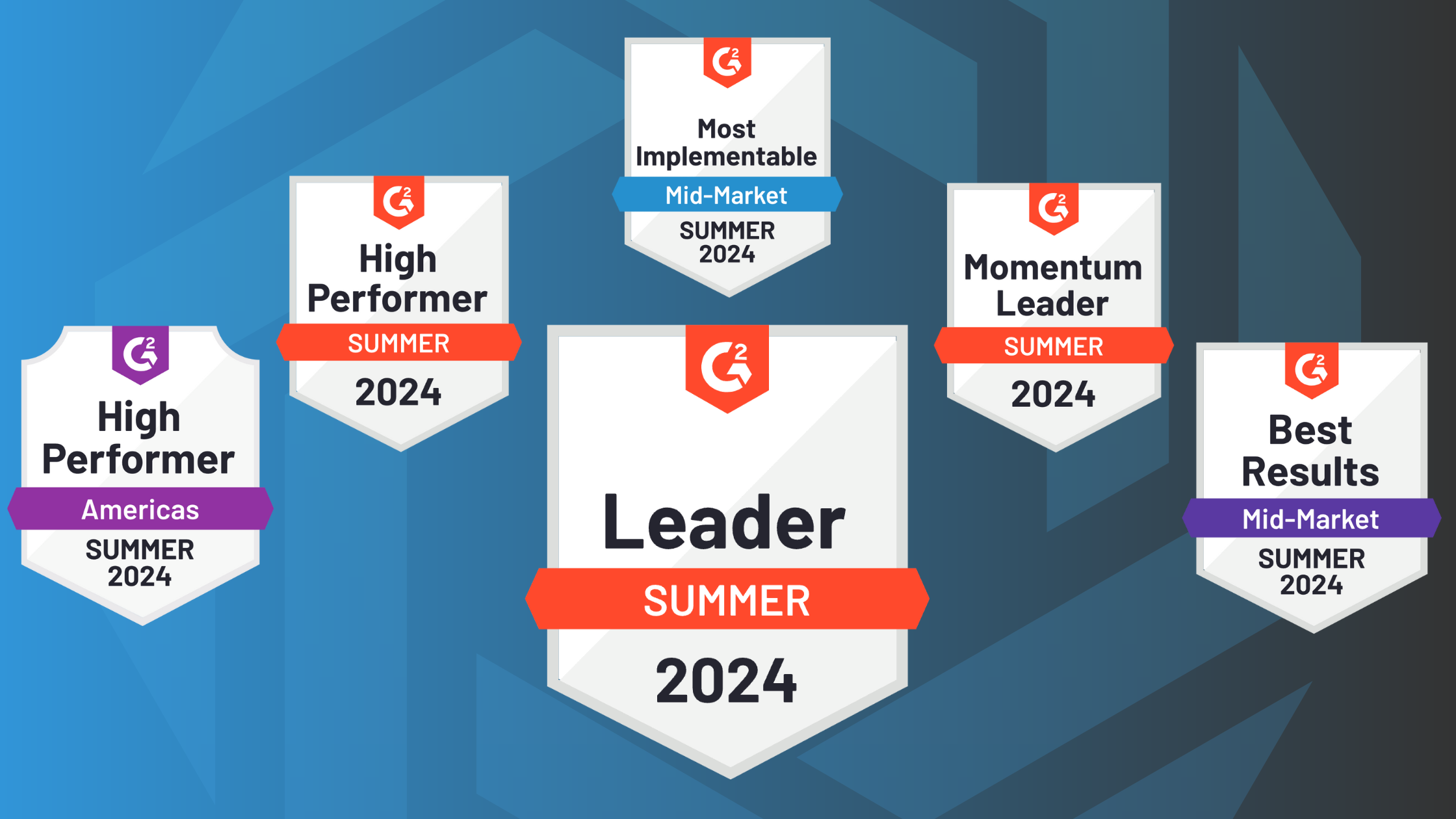 Regie.ai's G2 summer splash: Making waves with 55+ recognitions in Summer 2024 Grid Reports